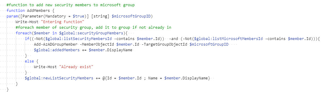 Synchroniser des groupes de sécurité avec des groupes Microsoft 365 ...