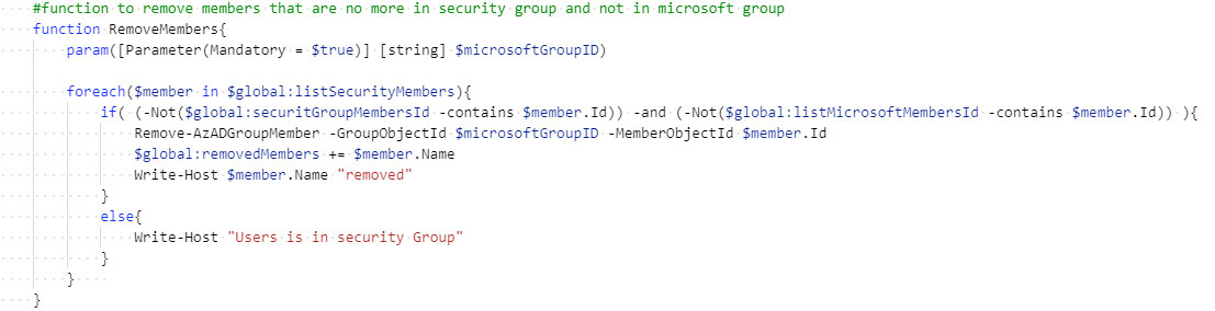 Synchroniser des groupes de sécurité avec des groupes Microsoft 365 ...